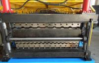 China Double Layer Roll Forming Machine 18 Stations Galvanized Steel 0.3-0.8mm Roof Panel Making for sale