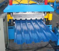 China Double Layer Roll Forming Machine 18 Stations Galvanized Steel 0.3-0.8mm Roof Panel Making for sale