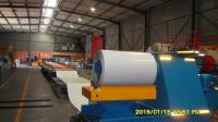 China 1.25M Width Trapezoid Roof Panel Roll Forming Machine For Commercial Metal Buildings for sale