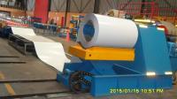 China 1.25M Width Trapezoid Roof Panel Roll Forming Machine For Commercial Metal Buildings for sale