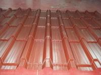 China Galvanized Steel Barrel Type Roof Sheet Making Machine with PLC Control | 8-12m/min Speed | 0.14-0.8mm Thickness for sale