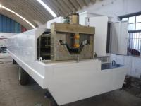 China Chain Drive Galvanized Steel Roofing Sheet Roll Forming Machine With Hydraulic Cutting for sale