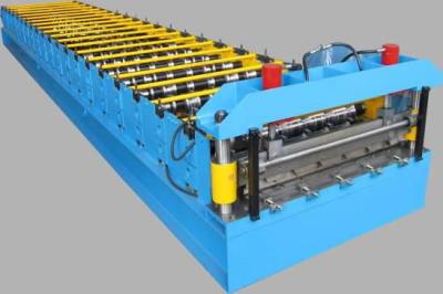 China Steel Roof Panel Roll Forming Machine 15m/min 7.5KW 16 Stations for sale