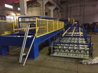 China High Speed Discontinuous PU Sandwich Panel Production Line 950mm Panel Width for sale