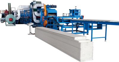 China 23m PU Sandwich Panel Production Line with 2-6m/min Speed and 45kW Motor for Insulation Panels for sale