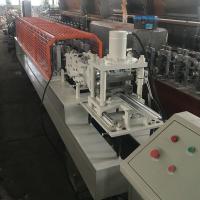 China Punching Holes Metal Shutter Door Roll Forming Machine 7.5KW 16-18 Stations for sale