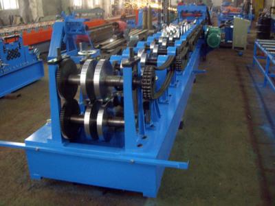 China 1.0mm Galvanized Coils Stud And Track Roll Forming Equipment 22mm Width PLC Control for sale