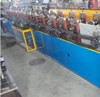 China CNC Metal Stud and Track Roll Forming Machine C Channel 0.55-0.8mm Thickness 12m/min Speed for sale