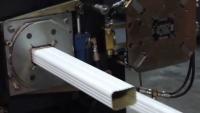 China 7.5 Kw Downspout Roll Forming Machine 0.4-1mm Thickness Galvanized Steel High Speed for sale