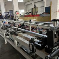 China Auto Joint Box Beam Roll Forming Machine Supermarket Storage Rack System for sale