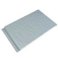 China 16mm Metal PU Sandwich Panel with Faux Brick Pattern for Exterior Wall Siding - 2.83kg/m² Weight for sale