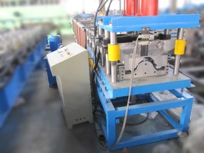 China 3T 4KW Ridge Cap Roll Forming Machine Hydraulic Cutting PLC Touch Screen Control for sale