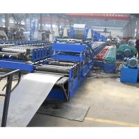 China 310mm 2 Waves Guardrail Roll Forming Machine Crash Barrier Hydraulic Punching for sale