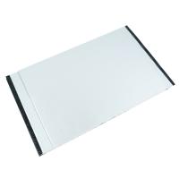 China Black Faux Stone Pattern PU Sandwich Panel 16mm Thickness Metal Siding for Wall Decoration for sale