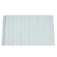 China Classic Brick Pattern Exterior Pu Sandwich Panels Decorative Metal Wall Cladding for sale