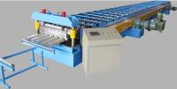 China Hydraulic Cutting Floor Decking Roll Forming Machine 22KW 28 Stands Galvanized Steel for sale