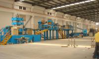 China High Efficiency PU Sandwich Panel Machine Production Line with 300 KW Power and 1,000,000 m² Annual Capacity for sale