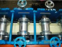 China 55mm PU Foam Roller Shutter Door Roll Forming Machine with 46 Stations and 8-15m/min Speed for sale