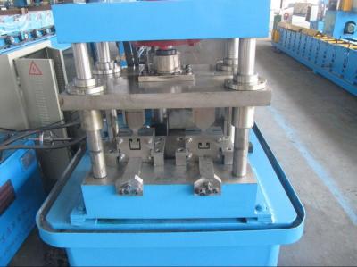 China Steel Metal Shutter Door Guide Rails Forming Machine 0.6-2.0mm Thickness 8-12m/min Speed for sale