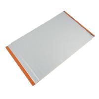 China Orange Color Pu Foam Sandwich Panel Brick Pattern Wall Cladding Decorative Metal Siding for sale