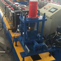 China Australia Type Shutter Door 12 Roller Stations Roll Forming Machine PLC Control 0.8-1.5mm for sale