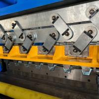 China Steel Floor Deck Roll Forming Machine Full Automatic Building 0.75 - 1.2mm for sale