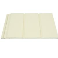 China Warm Color Embossed PU Sandwich Panel B2 Fireproof Decorative Metal Wall Cladding for sale