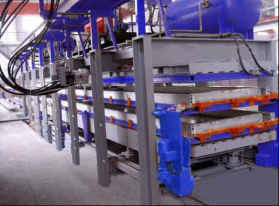 China 1000mm Coil Sheet 5.5Kw PU Sandwich Panel Production Line with 300Kw Power and 3-7m/min Speed for sale