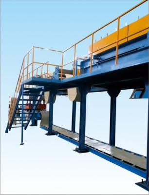 China 0.3-0.7mm Thickness PU Sandwich Panel Production Line with 1250mm Width and 18mm Foam Insulation for sale