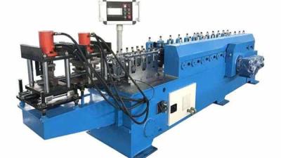 China 0.7-1.2mm Metal Shutter Door Roll Forming Machine 7.5KW Motor 16-18 Stations for sale