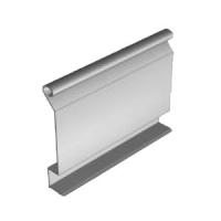 China 0.7-1.2mm Thickness Metal Shutter Slat Bottom Roll Forming Machine With Hydraulic Cutting for sale