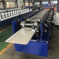 China GI Aluminum Roof Panel Roll Forming Machine 20 Stations 0.7-1.2mm Steel Thickness for sale