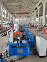 China 2mm Racking Step Beam Roll Forming Machine Storage Warehouse Galvanized Steel 15KW for sale