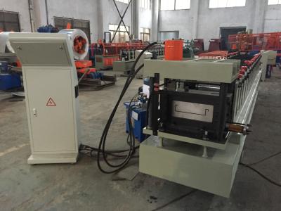 China Galvanized Steel Floor Deck Roll Forming Machine 28 Stations 0.75 - 1.2mm Thickness for sale