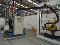 China 6m Length PU Sandwich Panel Production Line with 600-1250mm Feeding Width and 80kW Power Capacity for sale
