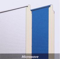 China Color Coating Coil Material PU Sandwich Panel Production Line Driven Power 7.5 KW for sale