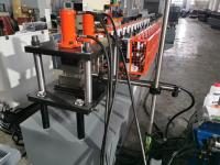 China 0.4mm Galvanized Steel Drywall Roll Forming Machine C U Stud Track With Chain Driving for sale