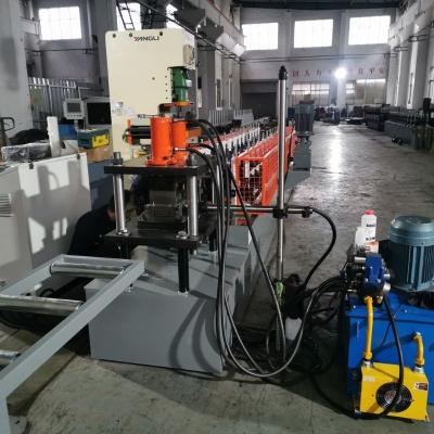 China 18 Gauge Drywall Stud and Track Roll Forming Machine 0.35-0.8mm Steel CD UD Ceiling System for sale