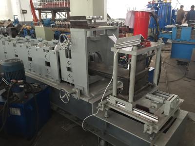 China 18-22 Stations Door Frame Roll Forming Machine 0.3-1.2mm Material Thickness for sale