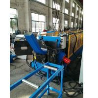 China Metal Steel Downspout Pipe Roll Forming Machine 3x4 Inch Square 24 Stations 7.5kW for sale