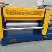 China Checker Pattern Metal Coil Embossing Machine 1250mm Width 8m/Min Steel Plate for sale