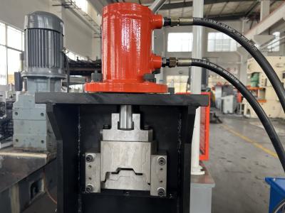China Galvanized Steel Omega Hat Channel Furring Drywall Roll Forming Machine 0.4-1.2mm 12 Stations for sale