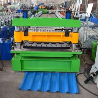China Trapezoidal Roof Panel Roll Forming Machine Peru TR4 TR5 TR6 Tile Making Machine for sale