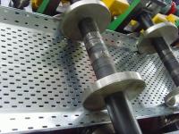 China 1.0-3.0mm Cable Tray Plank Roll Forming Machine with 22kw Motor and 20 Roller Stations for sale