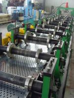 China 22KW Cable Tray Roll Forming Machine 200-500mm Width with 20 Stations for Scaffolding Walk Board Production for sale
