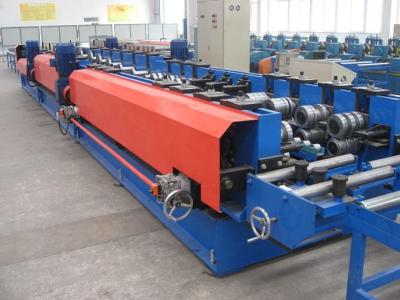 China Chain Drive C Steel Frame Roll Forming Machine 200-500mm Width 4-5m/min Speed for Cable Tray Manufacturing for sale