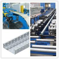 China Galvanized Steel Cable Tray Roll Forming Machine 1.0-2.5mm Thickness 18.5KW for sale