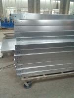 China 100mm Width Light Duty Cable Tray Roll Forming Machinery CE Passed 7.5KW for sale