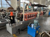 China PLC Galvanized Steel Roll Forming Machine Top Hat Channel With 12 Stations 1.2mm for sale