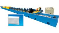 China PU Shutter Door Roll Forming Machine 0.27-0.4mm 77mm 3T Decoiler 38 Stations for sale